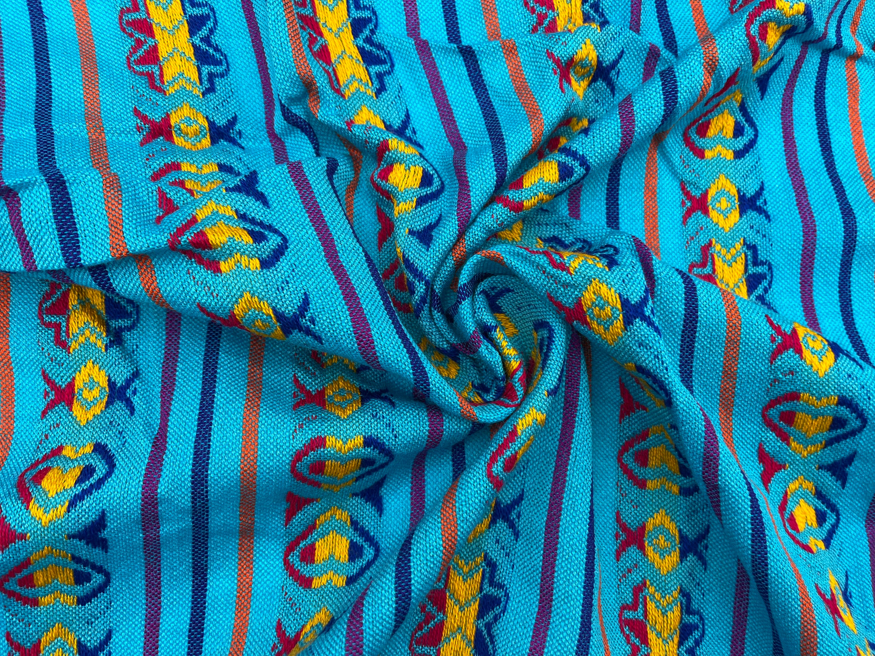 Tela tipo Cambaya de Acrílico – Textiles Mexicanos